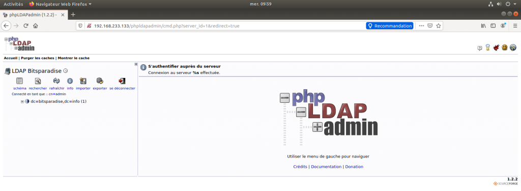 Mise en place d’un service LDAP avec d’OpenLDAP et phpLDAPadmin ...